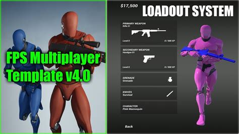 Ue Loadout System Fps Multiplayer Template V Youtube