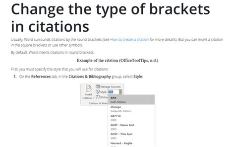 How To Create A Citation Microsoft Word 2016