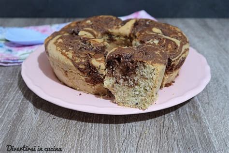 Ciambella Variegata Ricotta E Nutella Divertirsi In Cucina
