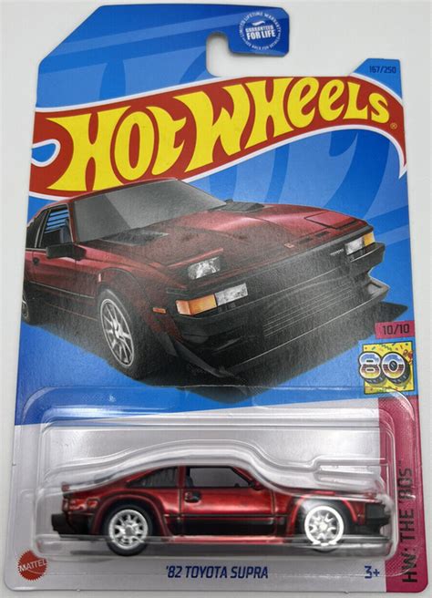 Toyota Supra Red Hw The S Slamwheels Off