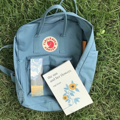 Artsy Aesthetic Blue And Adventurous On We Heart It Mochila Kanken