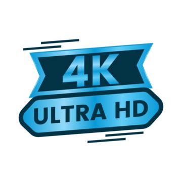 4k Ultra Hd Video Resolution Label Clipart Vector 4k Ultra Hd Clipart