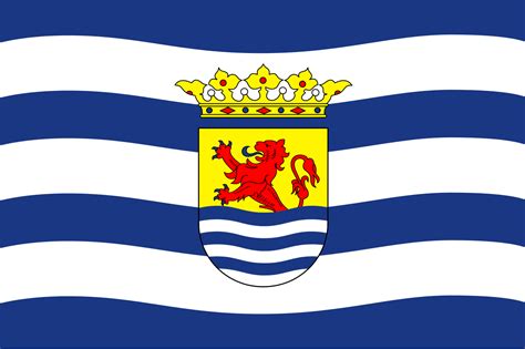 Vlag Zeeland 120x180cm Alleen Bij De Vlaggenclub