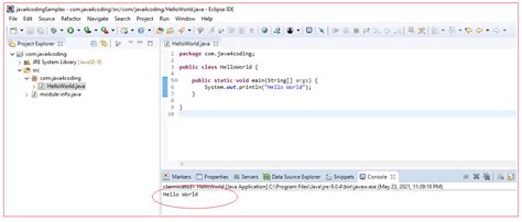 java code in eclipse using eclipse ide for java programming java4coding