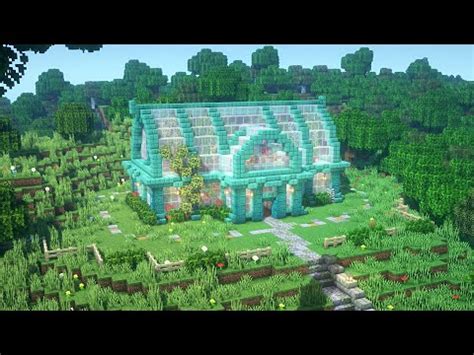 Minecraft How To Build A Greenhouse For All In Game Plants YouTube