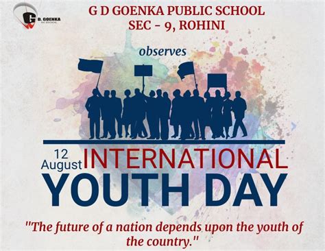 INTERNATIONAL YOUTH DAY GD Goenka Rohini