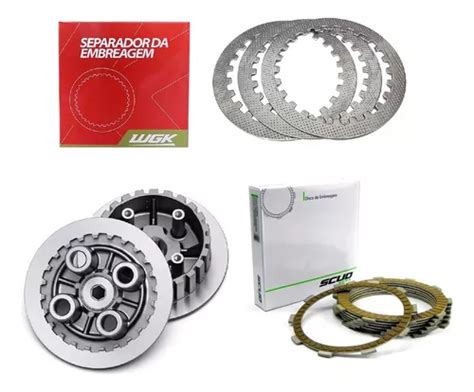 Kit Disco Scud Embreagem Cubo Plat Separador Wgk Fazer Frete Gr Tis