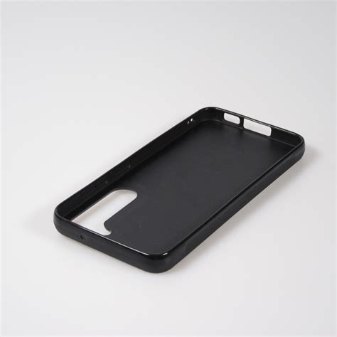 Samsung Galaxy S23 FE Case Hülle Silikon schwarz Grüner Marmor und