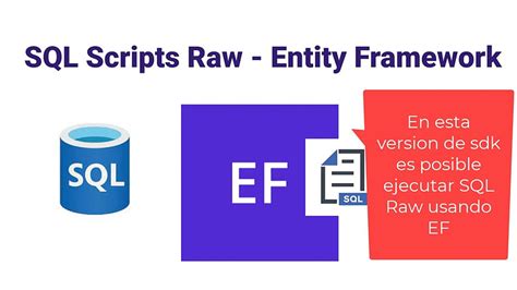 asp core 8 y entity framework con store procedures y raw sql scripts