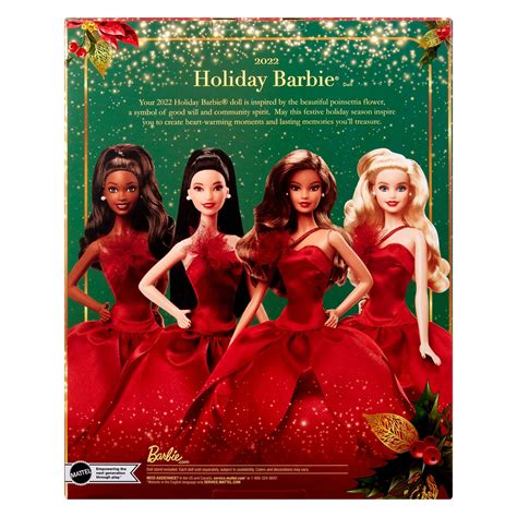 Best Buy Barbie Signature 2022 Holiday Collectible Black Hair Doll HCC04