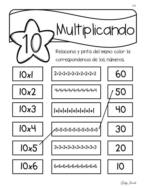 Super Cuaderno Tablas De Multiplicar Artofit