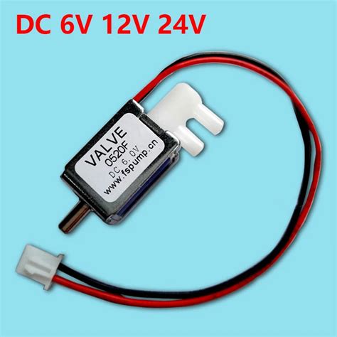 Mini V Lvula Solenoide El Ctrica Peque A V Lvula De Aire V Lvula De