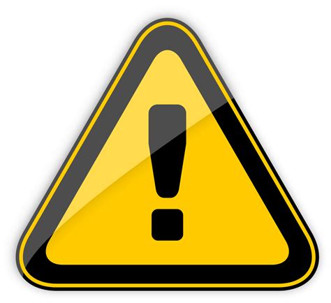 Danger Warning Sign PNG Clipart