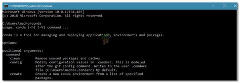Fix Conda Is Not Recognized As An Internal Or External Command