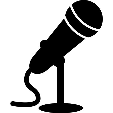 Mic Vector SVG Icon SVG Repo