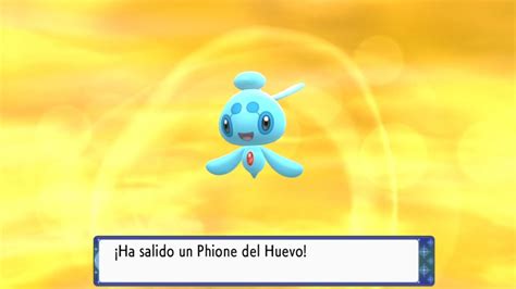 CÓMO CONSEGUIR a PHIONE POKÉMON BDSP DIAMANTE BRILLANTE y PERLA
