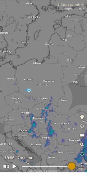 Antistorm eu polski radar burz i opadów NANO