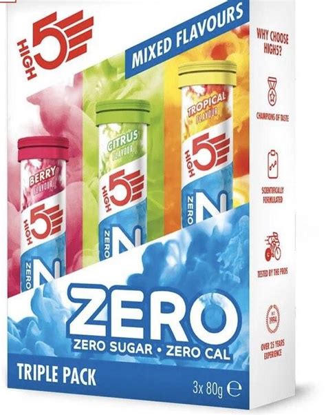 High5 Zero Electrolyte Tabs Pack Of 3 Health Nutrition Health