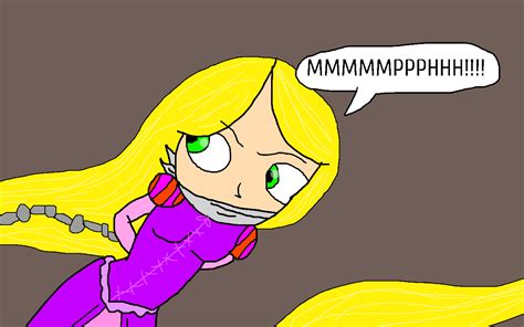 Rapunzel Gagged And Chain Bound By Lileehilee On Deviantart