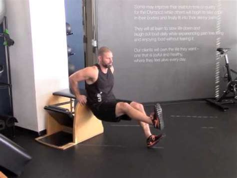Tricep Bench Dips Exercise Progression YouTube