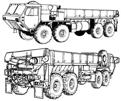 How To Draw A Army Truck Top Defense Systems