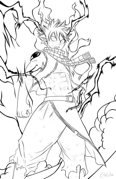 19 dessins de coloriage Manga Fairy Tail à imprimer