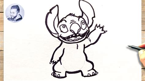 Tuto comment dessiner stitch avec trois ronds très facilement YouTube