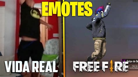 IMITANDO EMOTES DE FREE FIRE EN LA VIDA REAL ElKevinKG YouTube