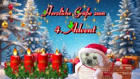 Einen schönen und besinnlichen 4 Advent wünsche ich dir liebe