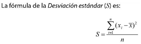 Desviacion Media Varianza Y Desviacion Tipica Estadistica Descriptiva