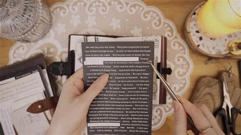 Asmrvintage Journalvintage Diary K Youtube