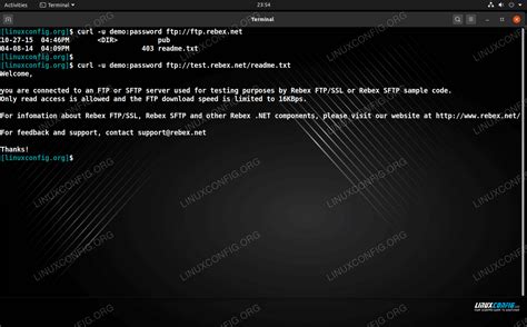 curl file download on linux linux tutorials learn linux configuration