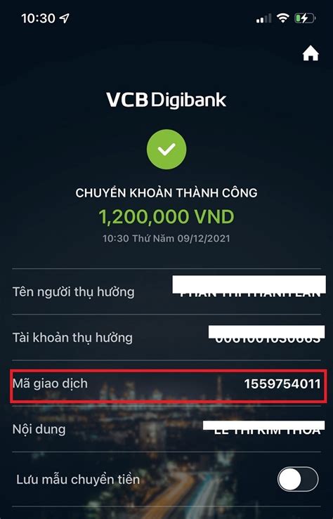 Mã giao dịch là gì Cách kiểm tra mã giao dịch ngân hàng tiện lợi