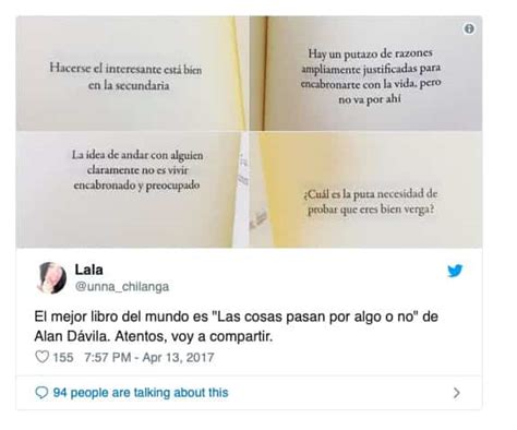 Las Cosas Pasan Por Algo O No Libro De Alan D Vila