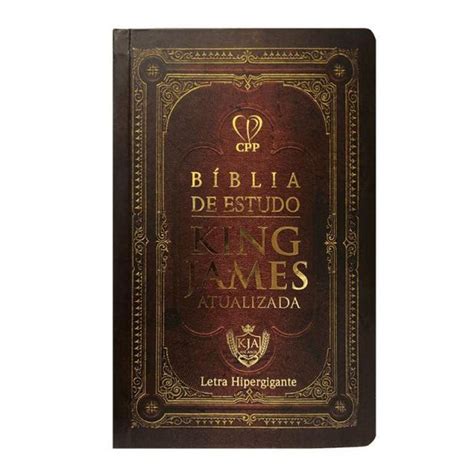 Biblia King James Atualizada De Estudo Pontofrio