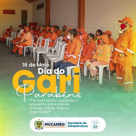 De Maio Dia Do Gari Prefeitura De Mucambo