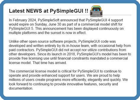 Github Pysimplegui Pysimplegui Python Guis For Humans Pysimplegui