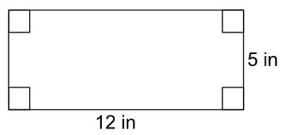 Find The Perimeter And The Area Of The Rectangle Below Homework