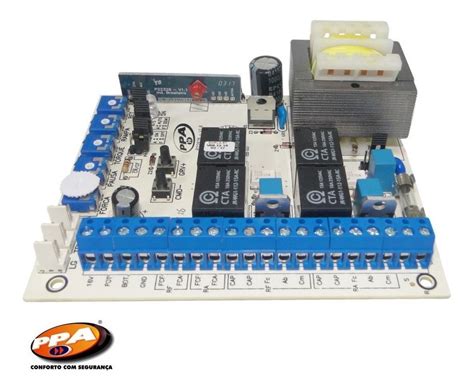Kit Central Motor Ppa Portão Pivotante Dupla 5t 2 Controle Mercado