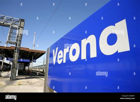 Verona Porta Nuova Railway Station Italy Stock Photo Alamy
