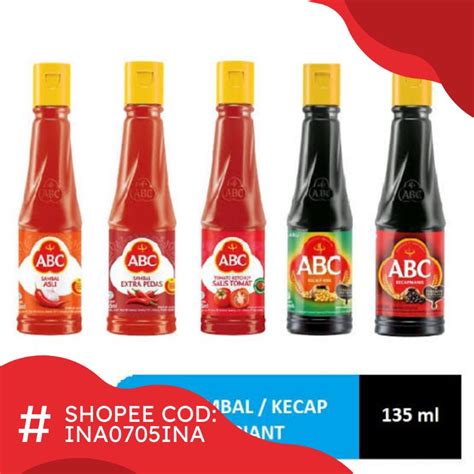 Jual Kecap ABC Botol Saos Sambal ABC Botol Saus Tiram ABC ABC