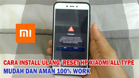 CARA RESET HP XIAOMI SEMUA TIPE YouTube