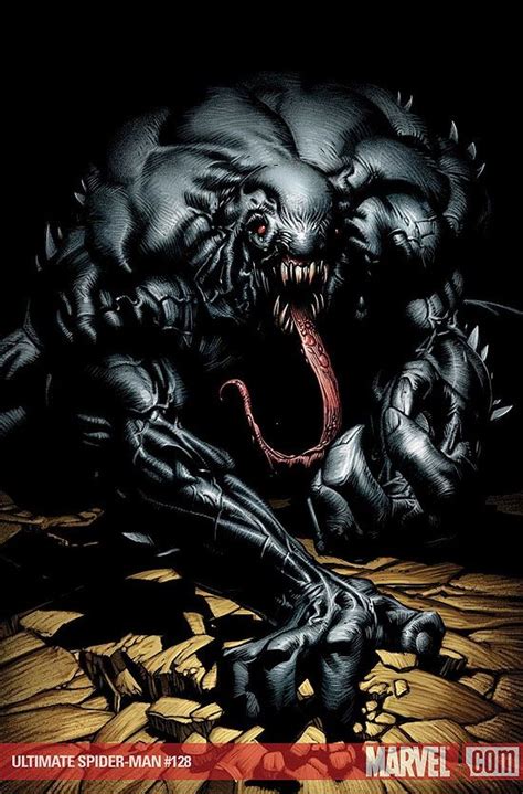 Venom Fan Art ULTIMATE SPIDER MAN 128 COVER By Stuart Immonen