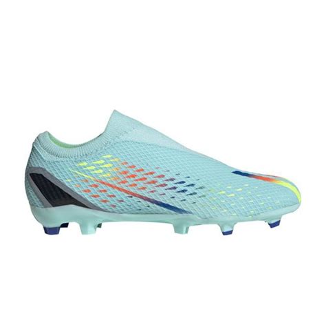 Adidas X Speedportal 3 Laceless FG Al Rihla Pack Clear Aqua