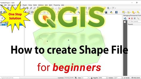 3 How To Create Shapefile In QGIS Shapefile QGIS Point Shapefile