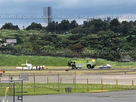 Incidente en el Aeropuerto Tobías Bolaños Aeronave Presenta Problemas