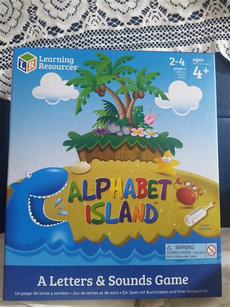 Learning Resources Alphabet Island 95 new 兒童孕婦用品 嬰兒玩具 Carousell