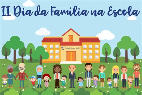 Imagem Da Familia Na Escola Revoeduca