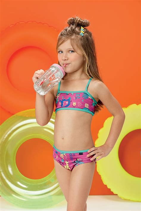 Biquini Infantil Rosa Malwee