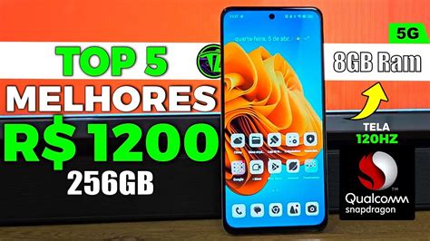 5 Celulares BOM e BARATO para JOGOS até 1200 reais 2023 YouTube